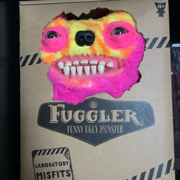 fuggler | Toys | Funny Ugly Monster Stuffed Animal Pink And Yellow ...